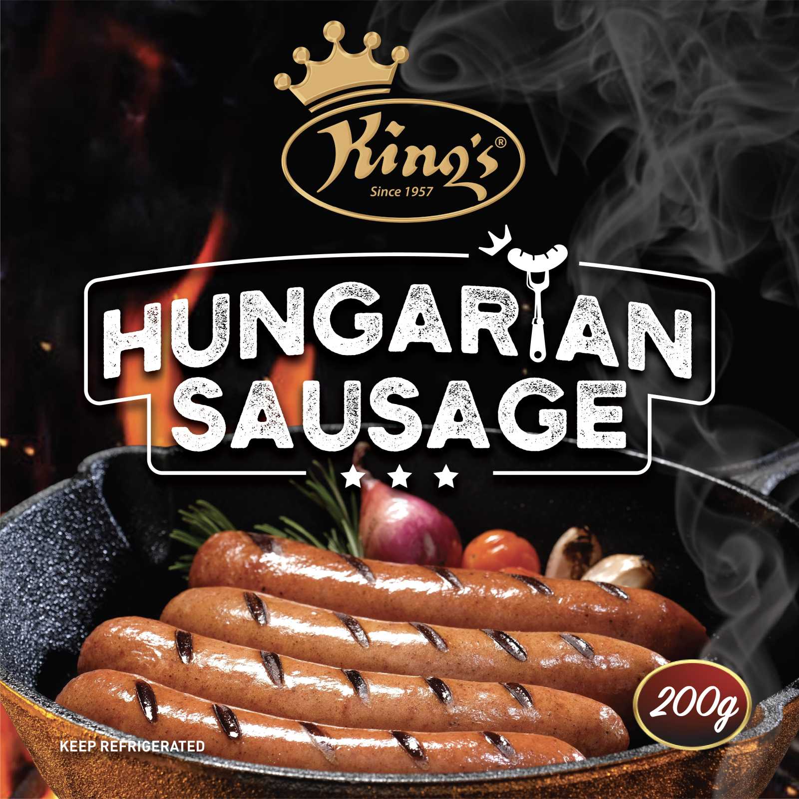 Hungarian Sausage Regular – Kings Quality Foods